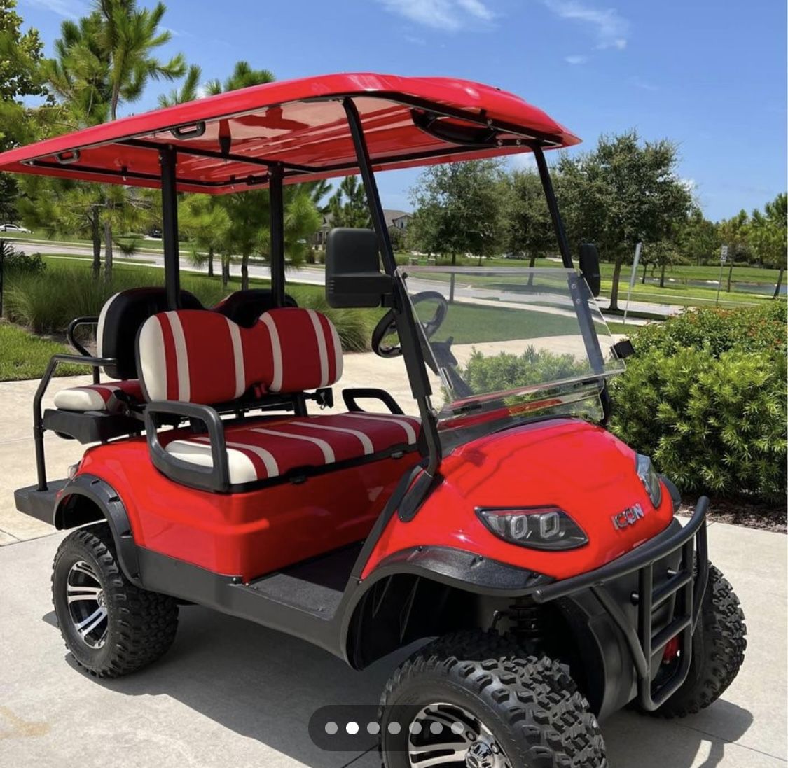 2021 Icon I40L golf cart.- Excellent condition for Sale in Land O ...