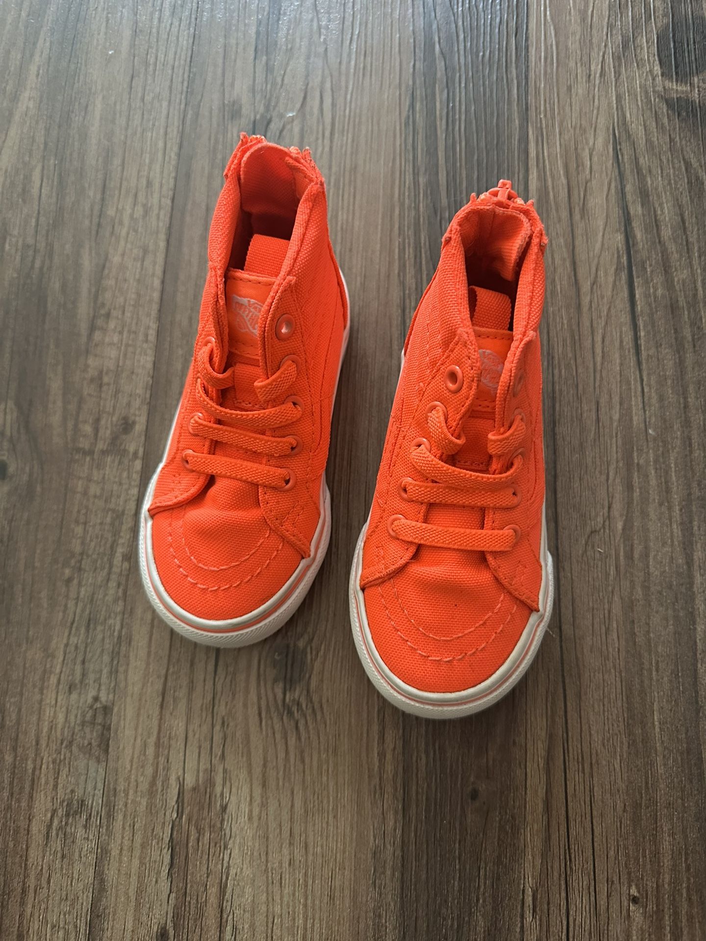 Neon Orange Children’s Hi-Top Vans for Sale in Culver City, CA - OfferUp