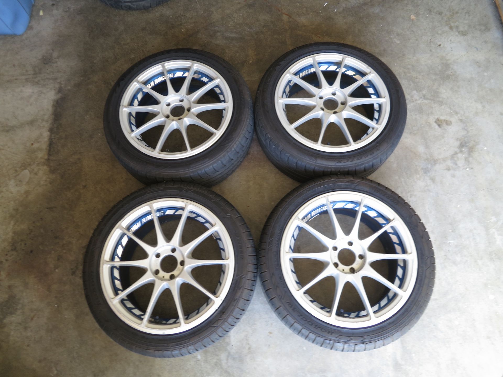 VOLK RACING FORGED TROPHY 17x8 +45 17x9 +43 5x114 MR2 SW20 AP1 AP2 ...