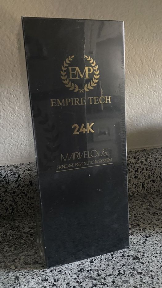 Empire Tech MARVELOUS 24K GOLD Skincare Revolu tion System NEW In Box ...