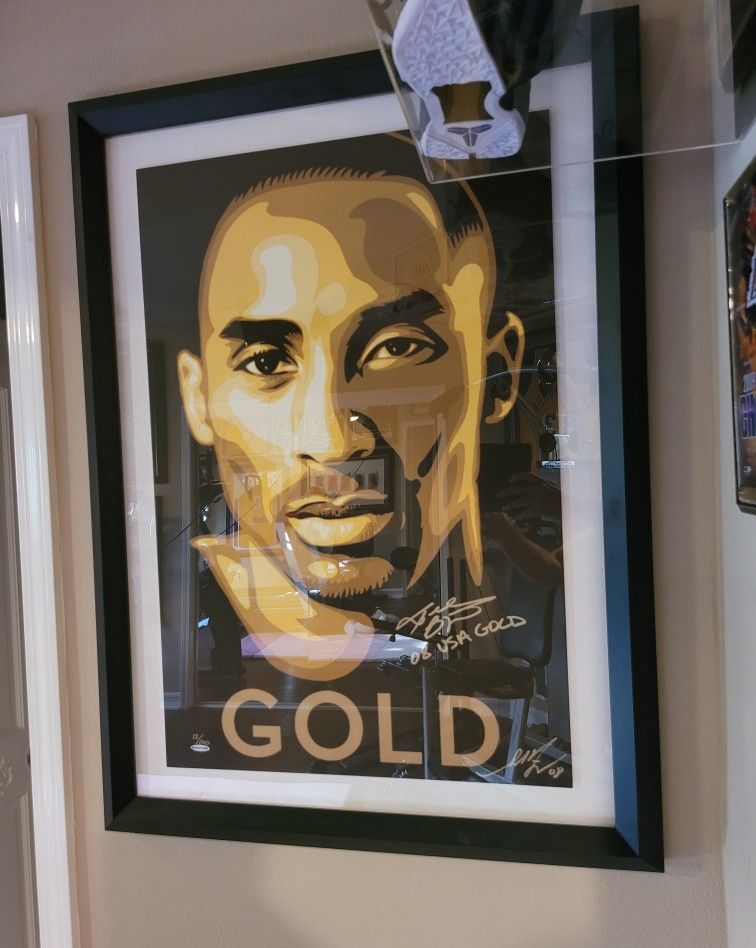 Limited Edition Shepard Fairey Kobe Bryant Upper Deck 12/100 GOLD ...