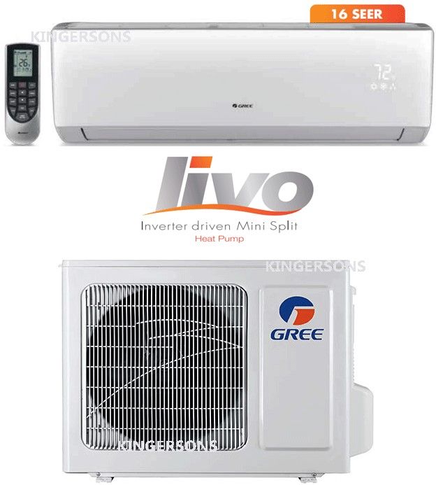 Gree 12k btu G10 inverter livo WiFi capable..mini split A/C .//only ...