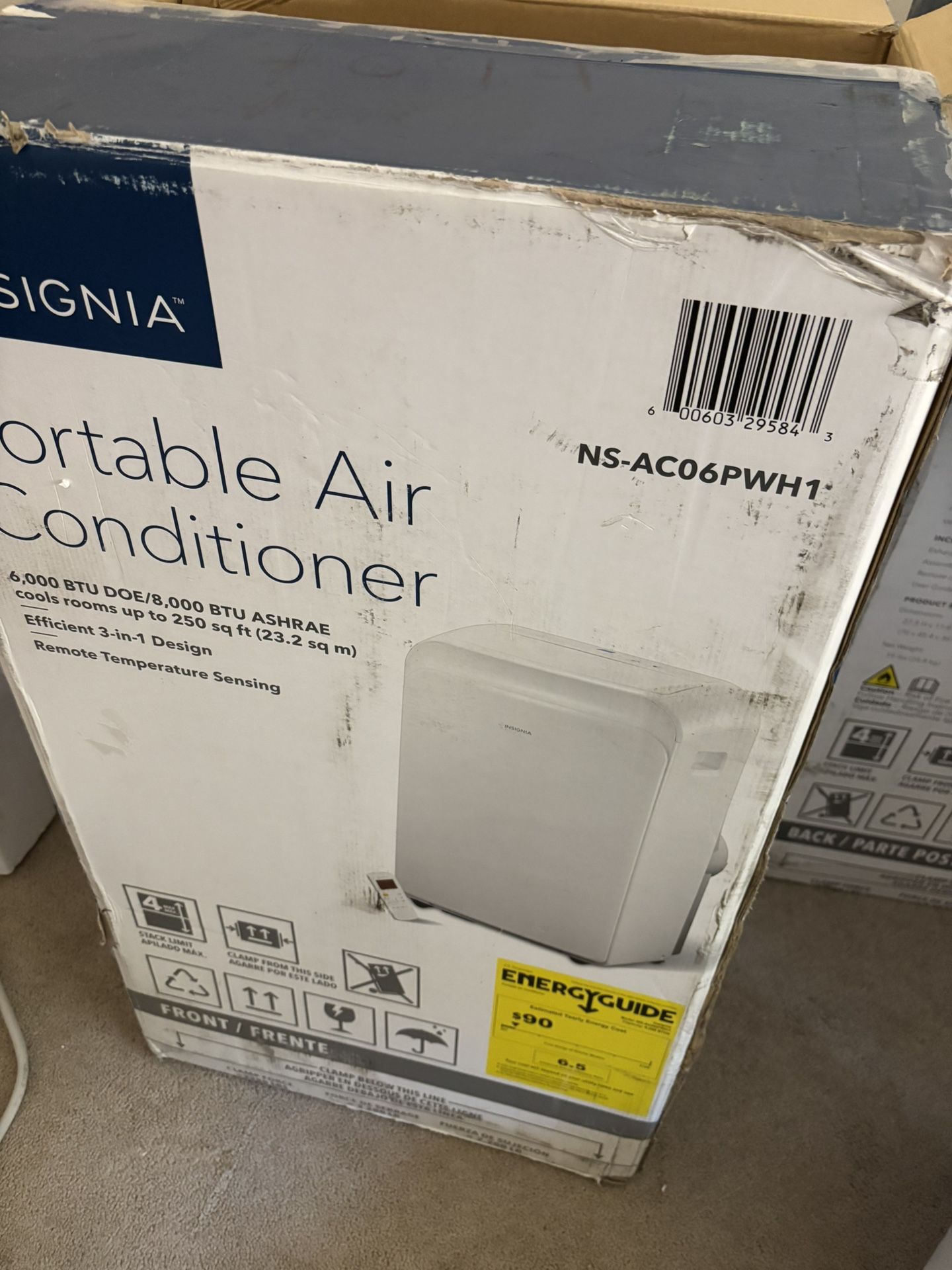 insignia ns-ac06pwh1 Portable Air Conditioner for Sale in Gardena, CA ...
