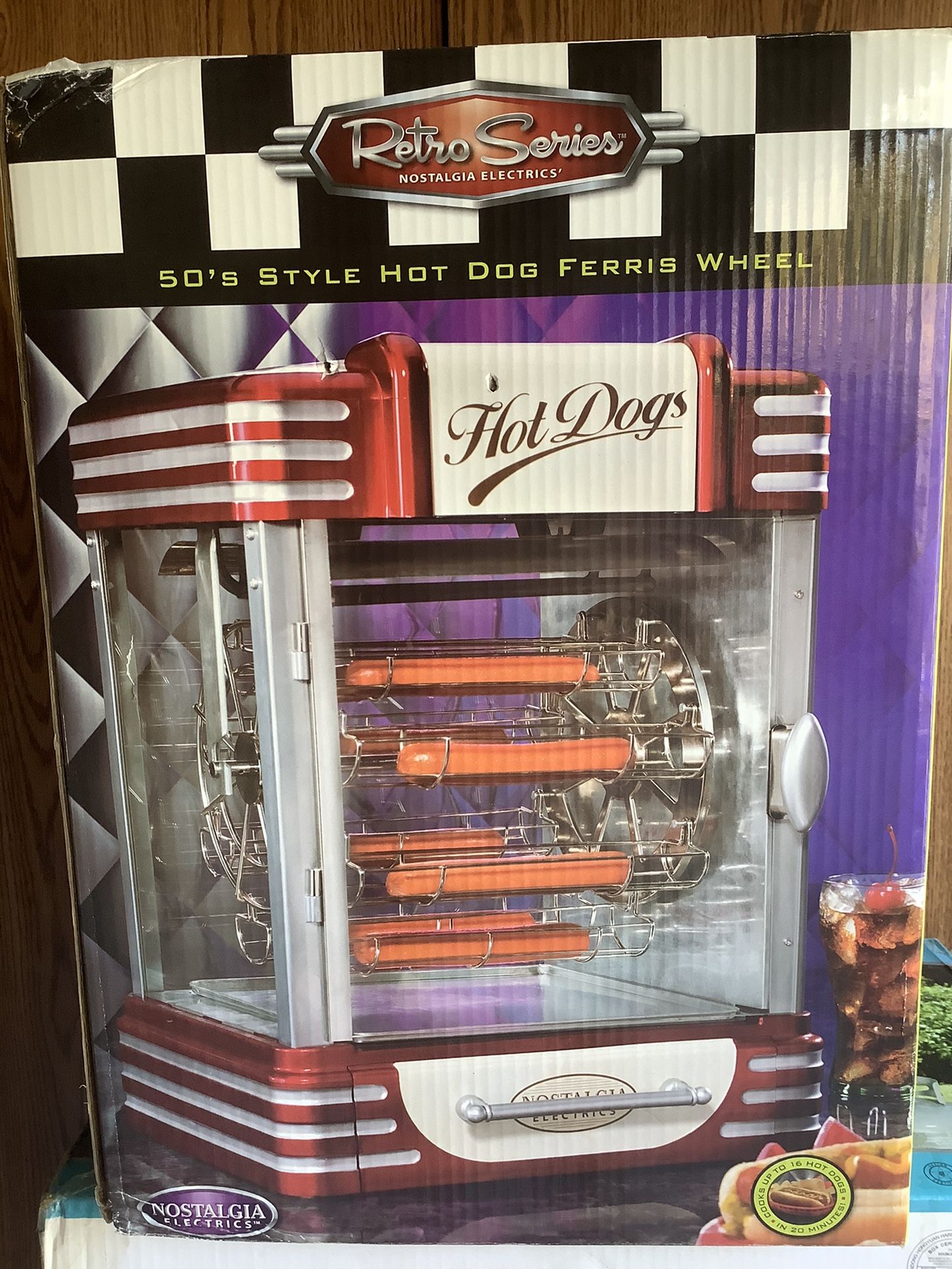 NEW Retro Hot Dog Ferris Wheel Rotisserie Roller for Sale in Sanford ...