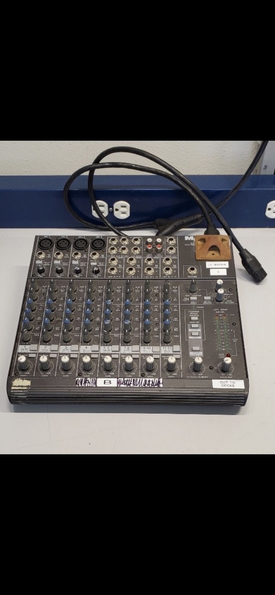 MACKIE 12 Channel MIXER 1202- VLZ PRO for Sale in San Dimas, CA - OfferUp