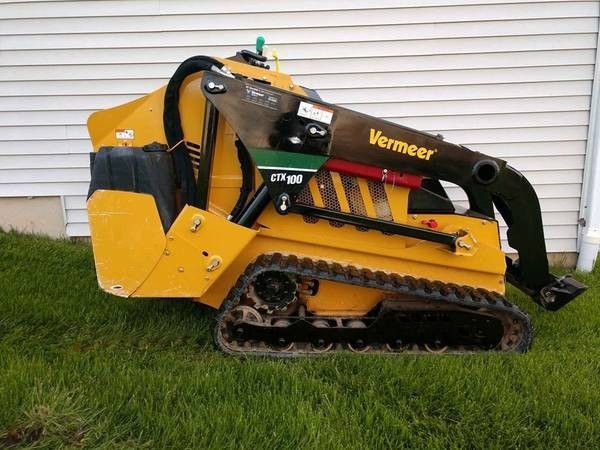 2018 Vermeer CTX100 Mini Skid Steer Turbo Diesel Warranty Stander Toro ...