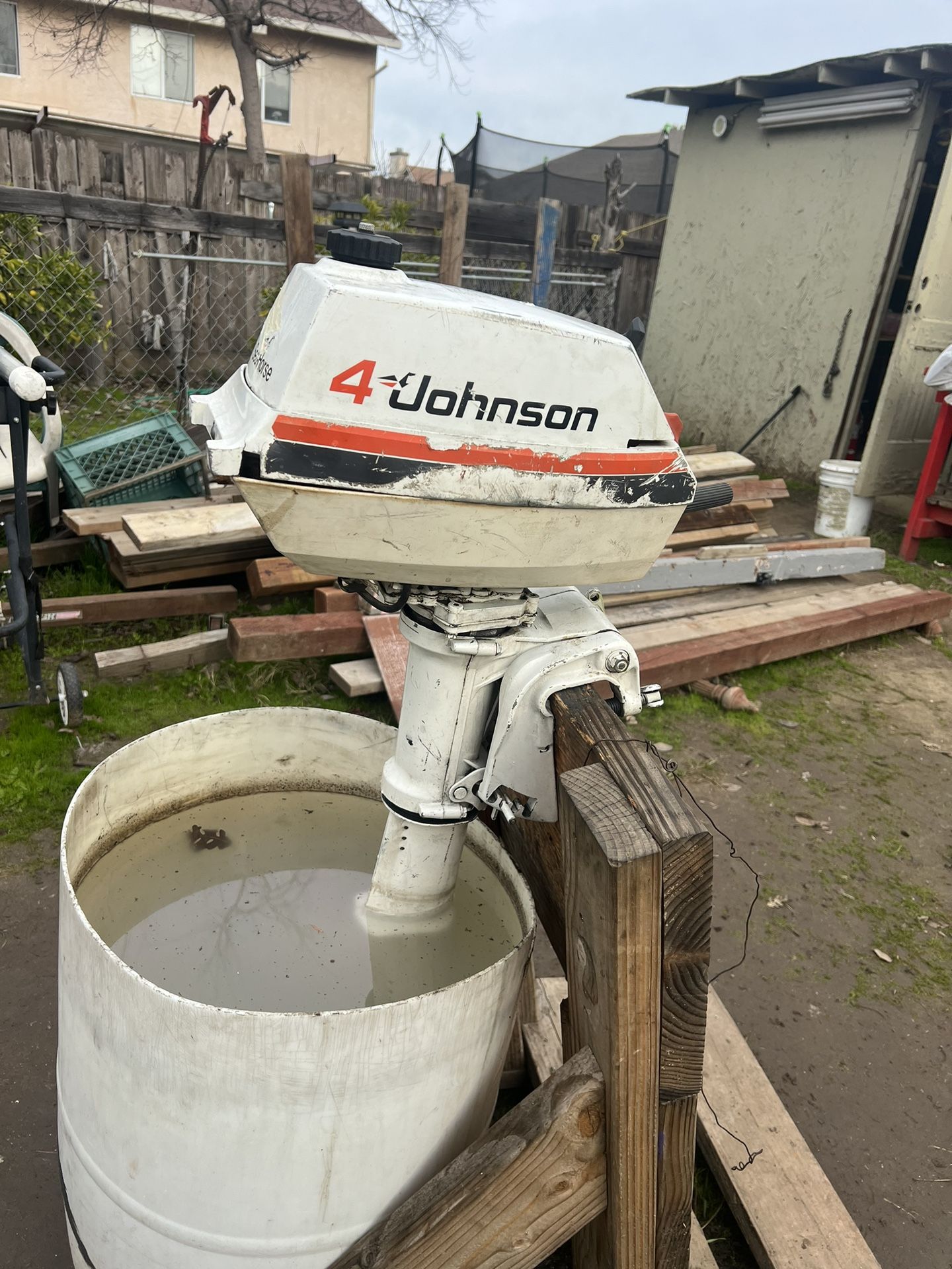 1979 Johnson 4 Hp Two Stroke Outboard for Sale in Stockton, CA - OfferUp