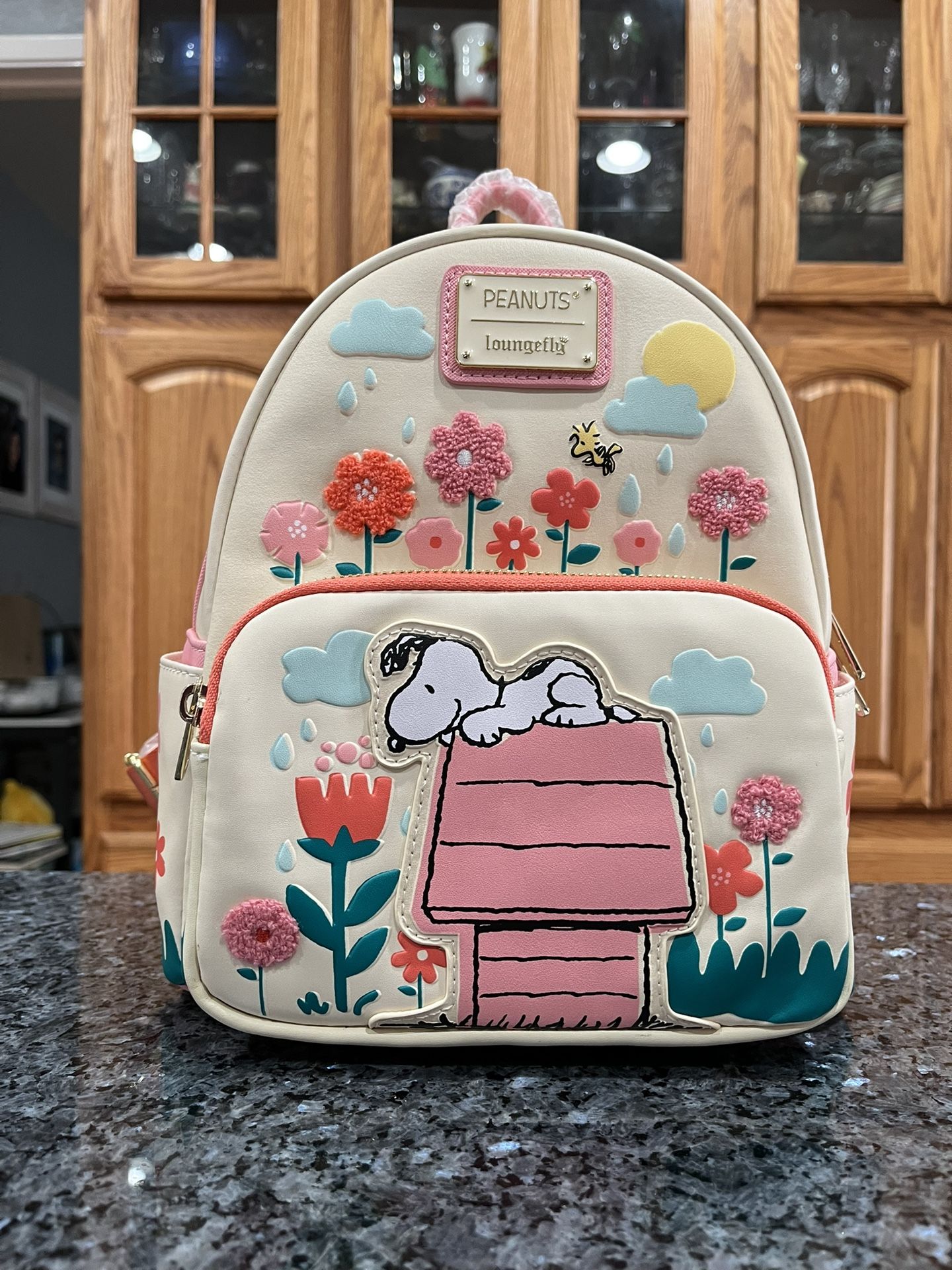 Loungefly Peanuts Snoopy Doghouse Floral Mini Backpack. Brand new ...