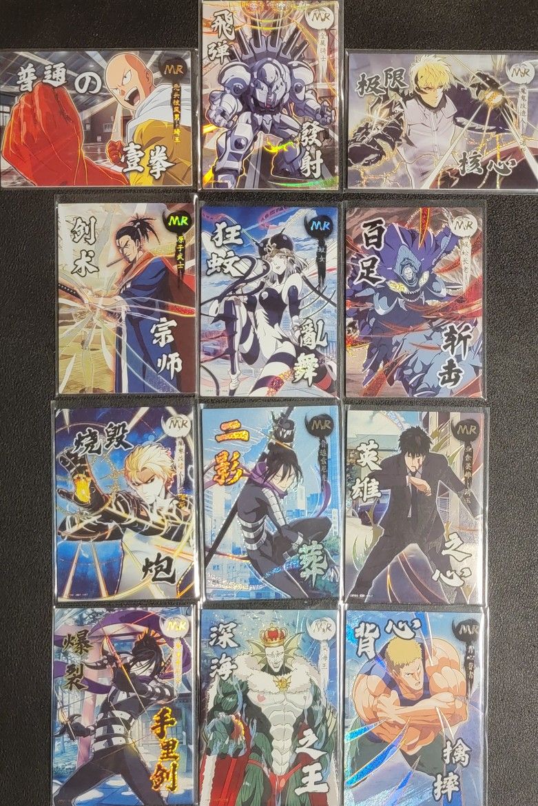 One Punch Man Doujin Premium Thick Art Cards for Sale in Modesto, CA ...