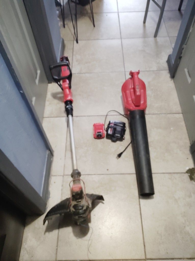 Weed Eater And Blower With Charger And Battery for Sale in Houston, TX ...