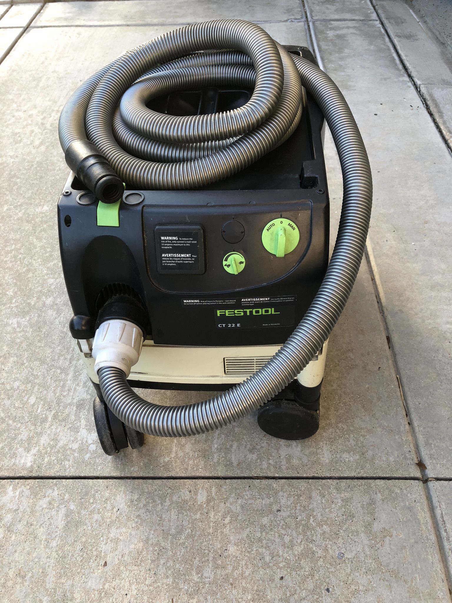 FESTOOL CT 22E DUST EXTRACTOR - Vac for Sale in Rancho Cucamonga, CA ...