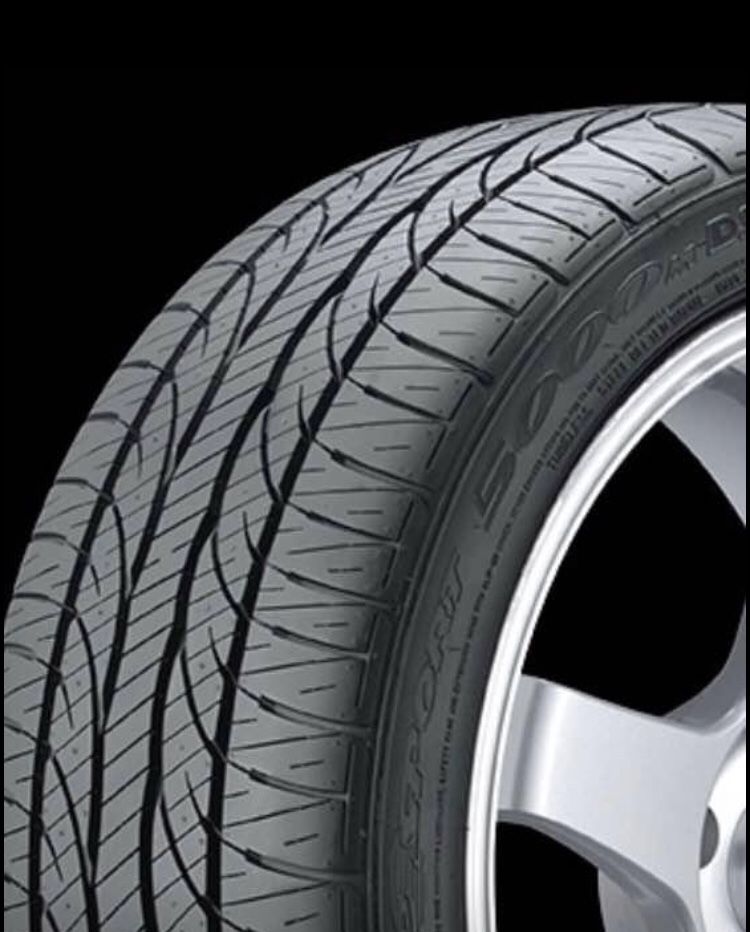 Set of 4 Dunlop SP Sport 5000 DSST CTT Run Flat ROF Tires 255/40ZR19 ...