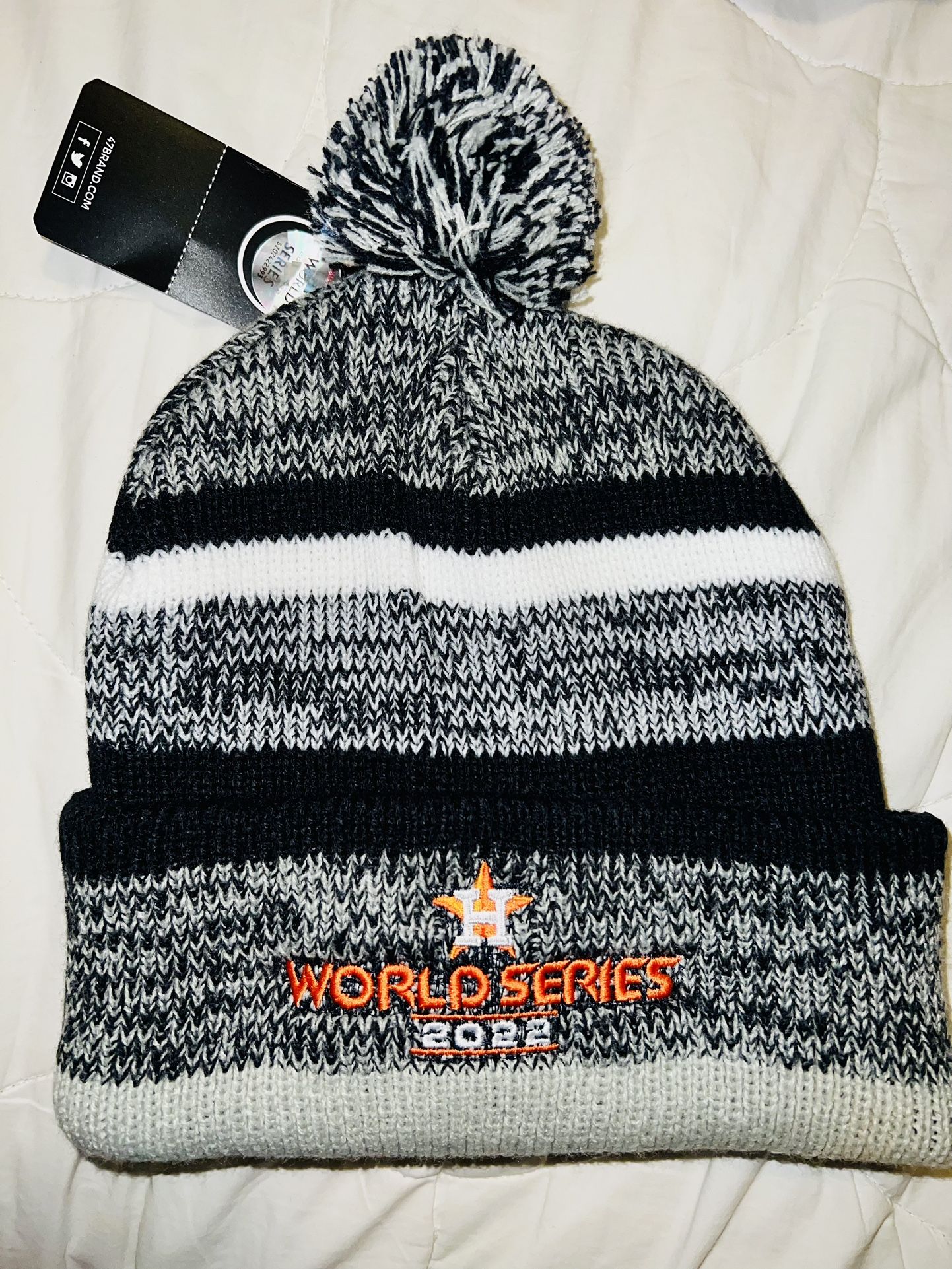 Houston Astros ‘47 Brand 2022 World Series Northward Cuff Knit Beanie ...