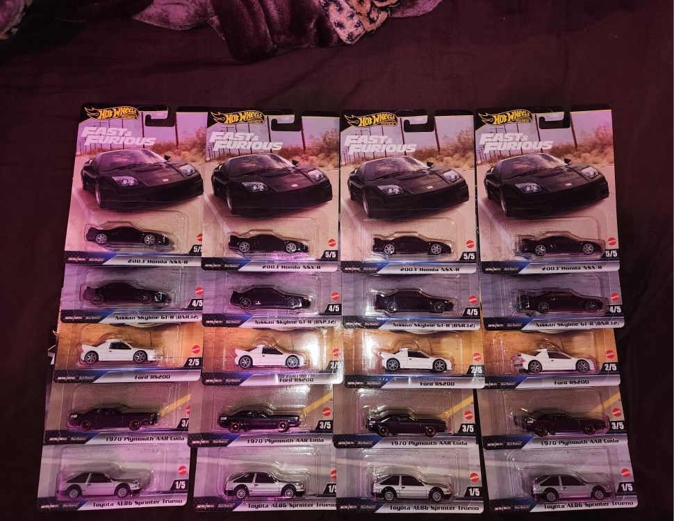Hot Wheels Premium From The New Fast And Furious Set, Not Trade At The ...