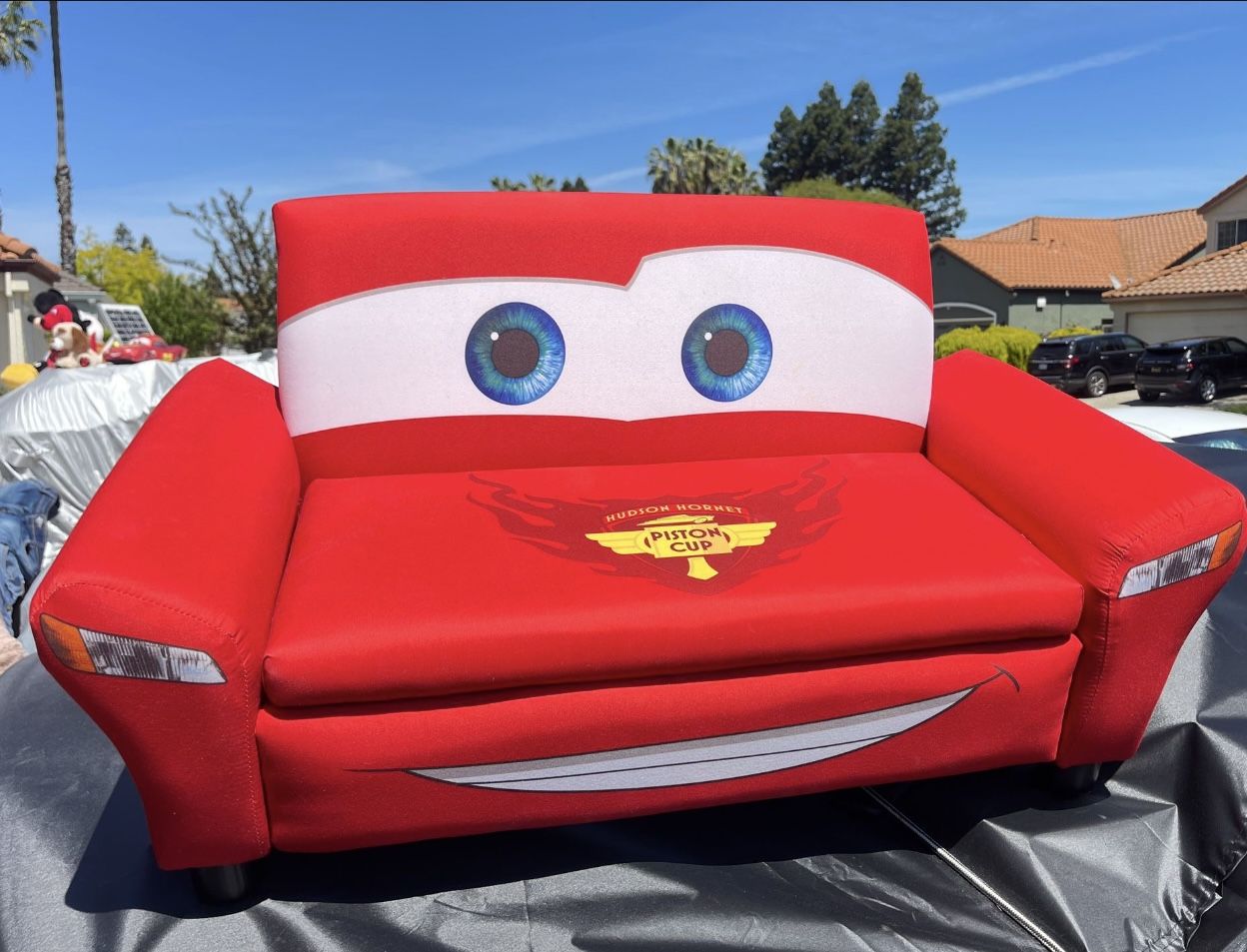 Lightning mcqueen sofa with storage for Sale in Elk Grove, CA - OfferUp