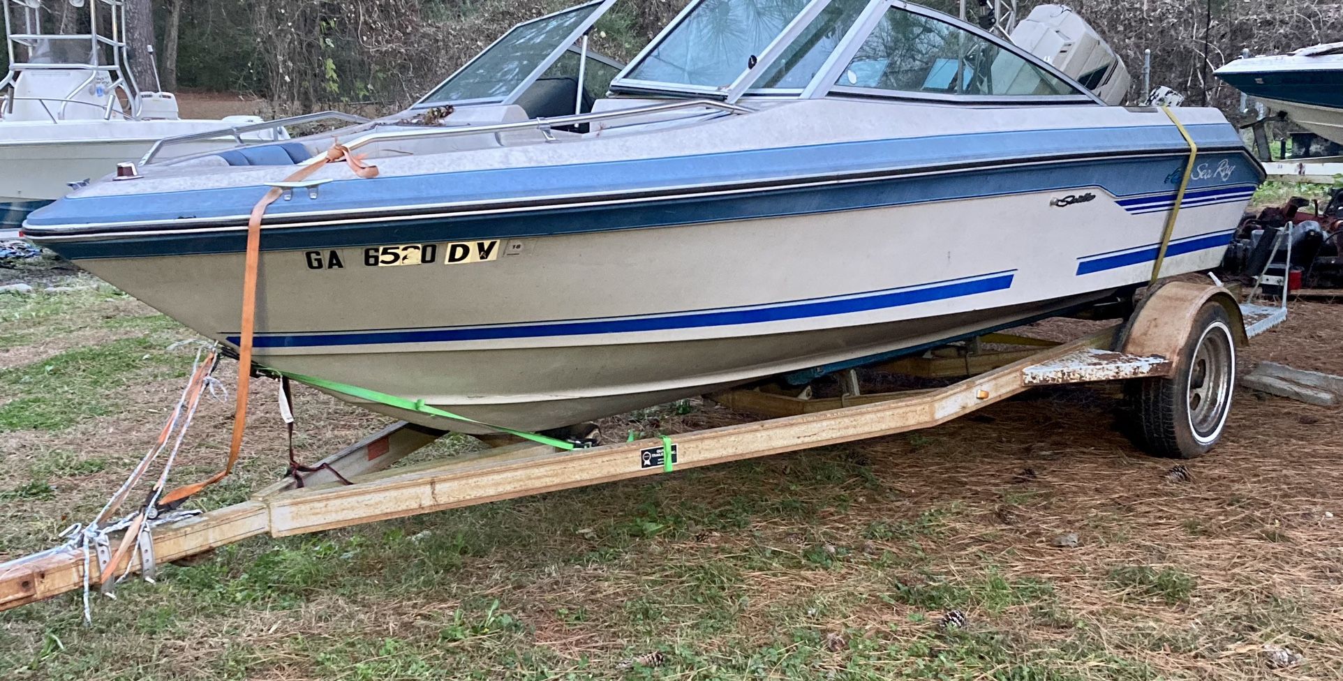 1985 Sea Ray Boat And Trailer for Sale in Atlanta, GA - OfferUp