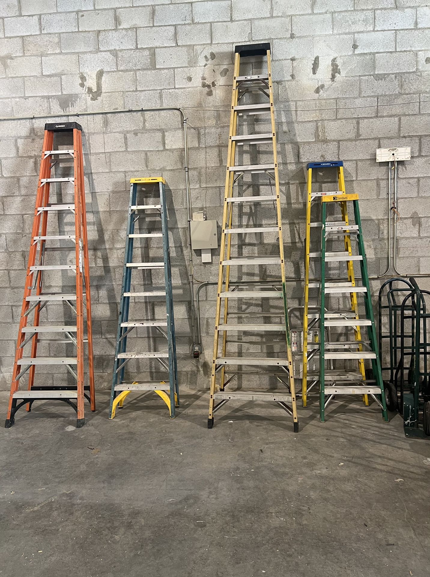 Ladders. Different Sizes. Condition Is Very Good Prices From $50 ...