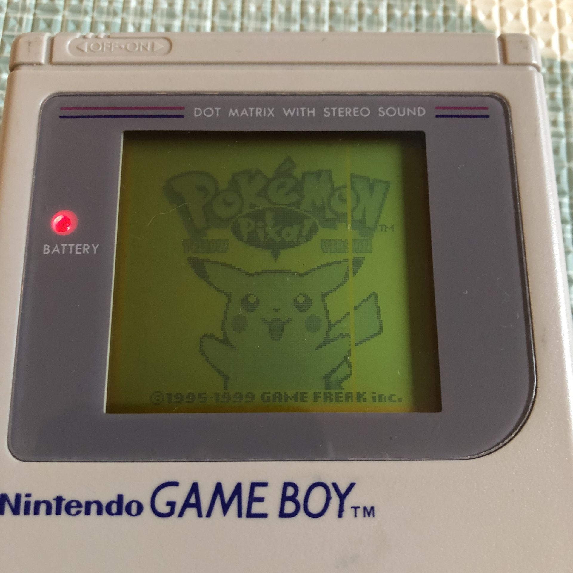 Authentic Pokemon Yellow Cartridge for Nintendo Gameboy for Sale in ...