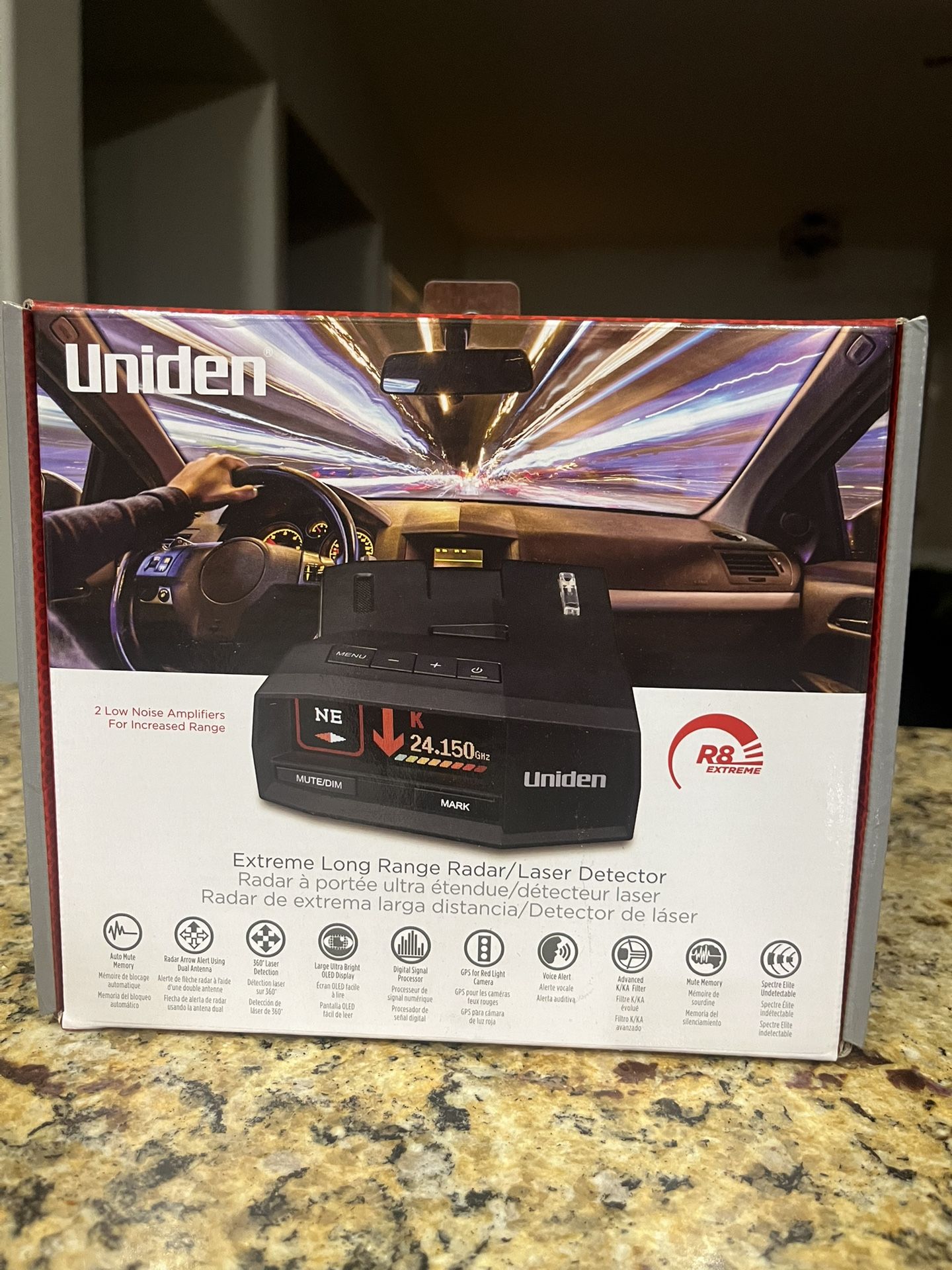 Uniden R8 Extreme Long-Range Radar/Laser Detector for Sale in Las Vegas ...