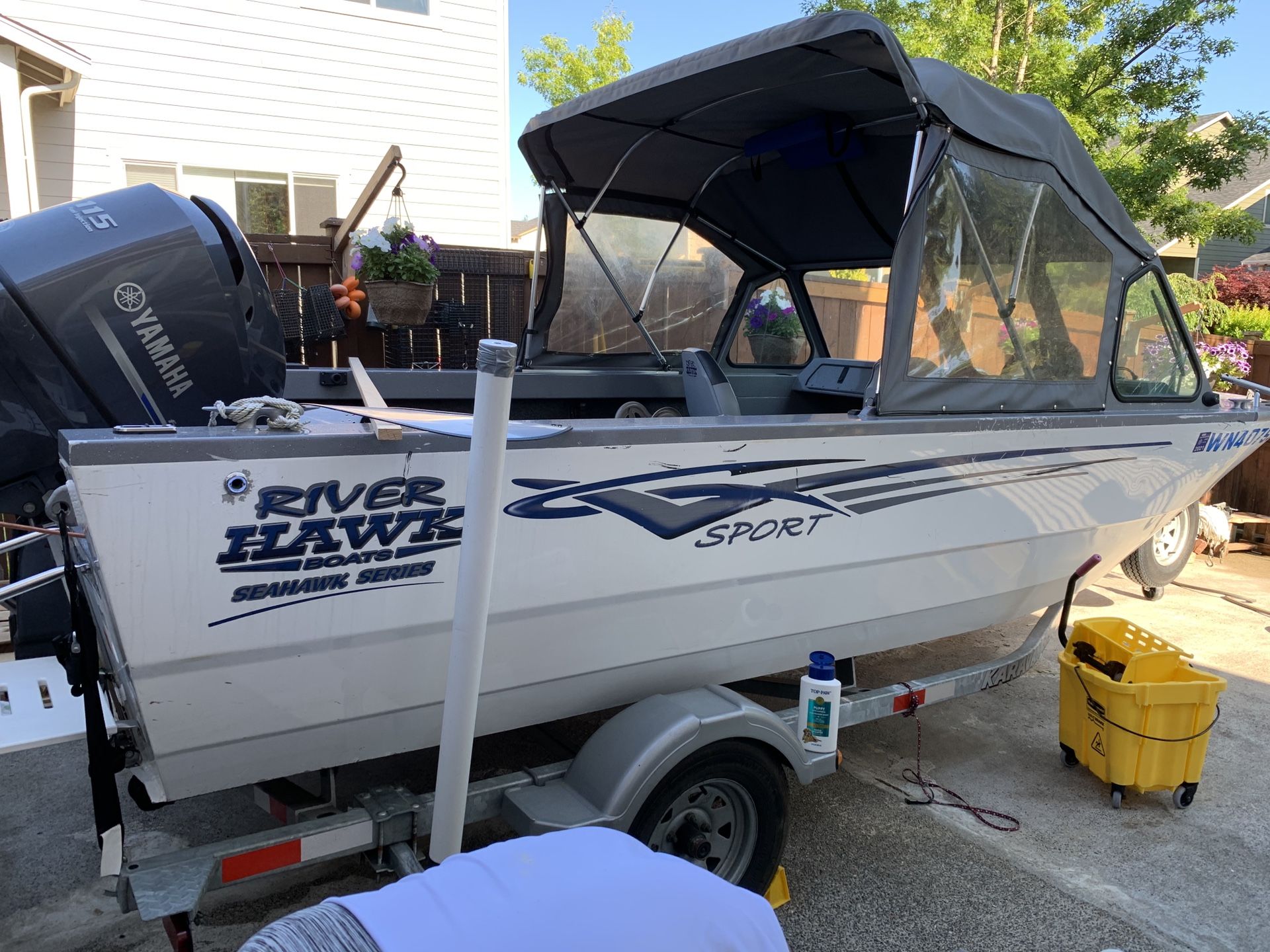 Pending Pick Up - Beautiful River Hawk Boat - SeaHawk Series for Sale ...