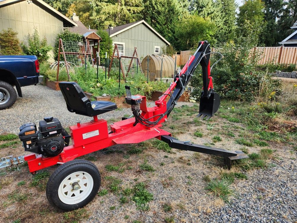 9HP Towable Backhoe Trencher for Sale in Tacoma, WA - OfferUp