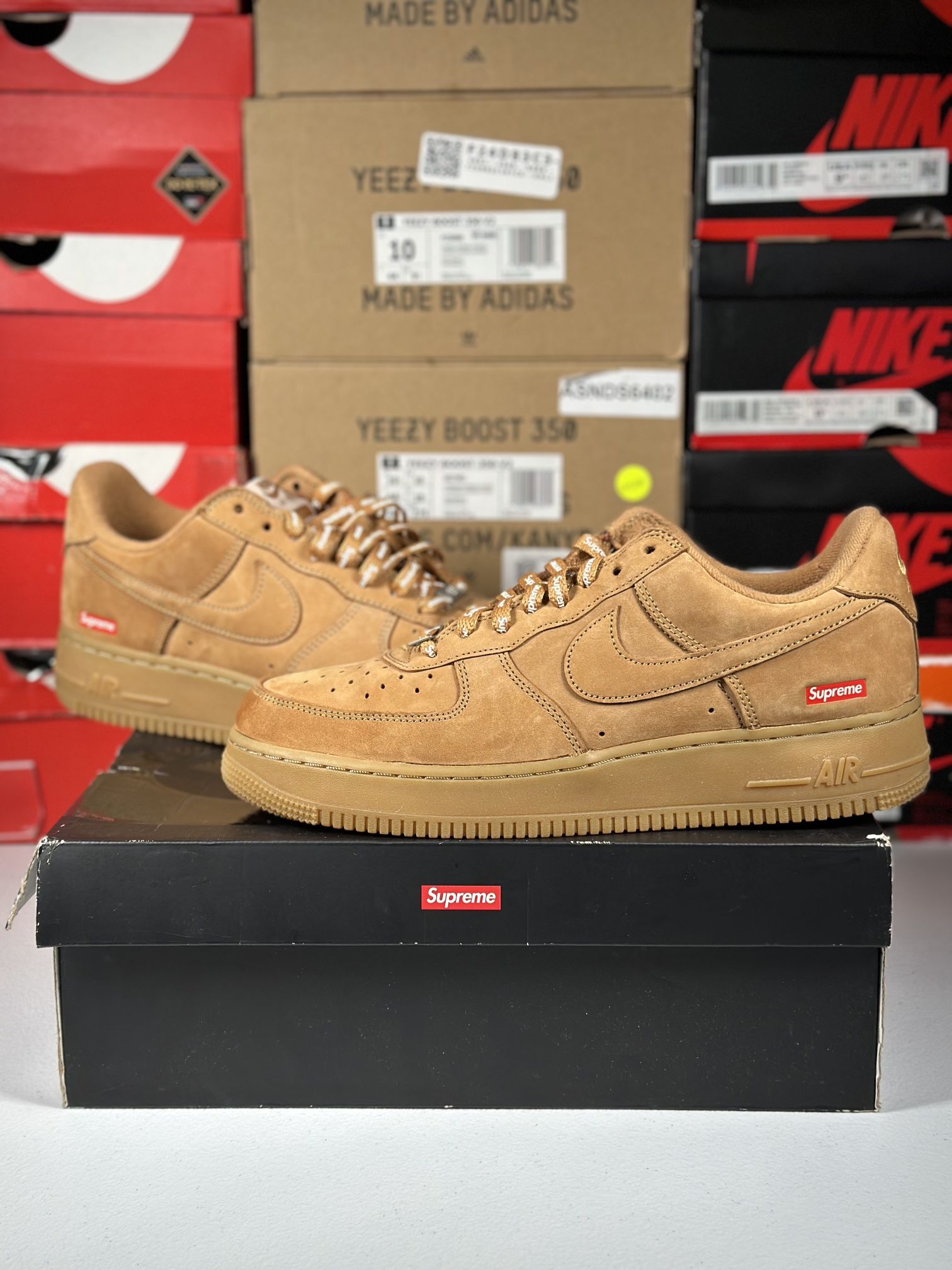 Size 10M - Nike Air Force 1 Low x Supreme ‘Wheat’ for Sale in Argyle ...