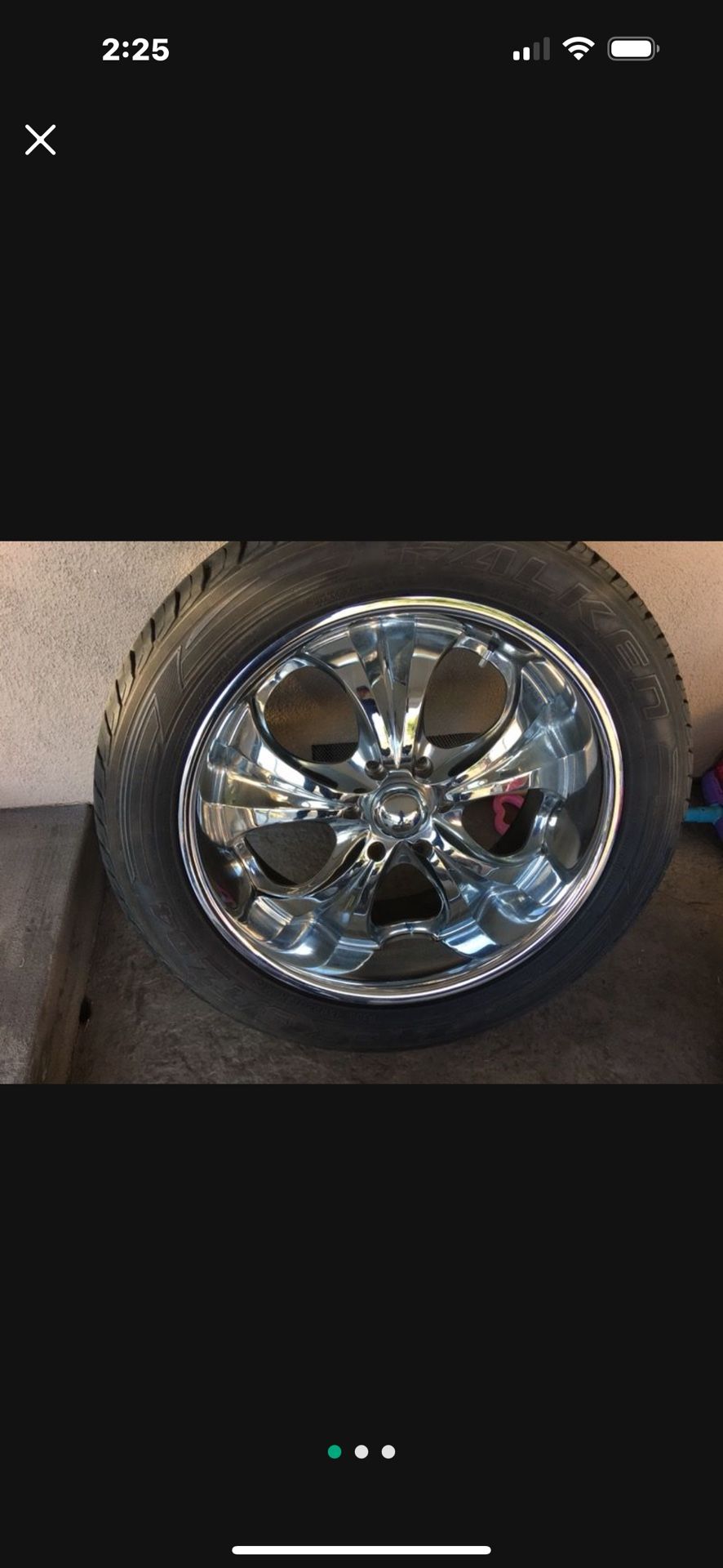 “22 Rims, MHT with Falken 22” ZIEX S/T204 tires, P305 / 45 R22 118H m+s ...