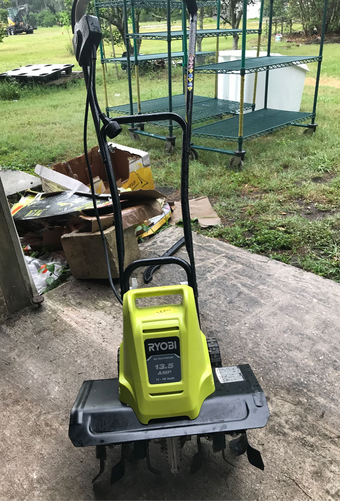 Ryobi ac cultivation 13.5 amp 12-16 inch for Sale in Plant City, FL ...