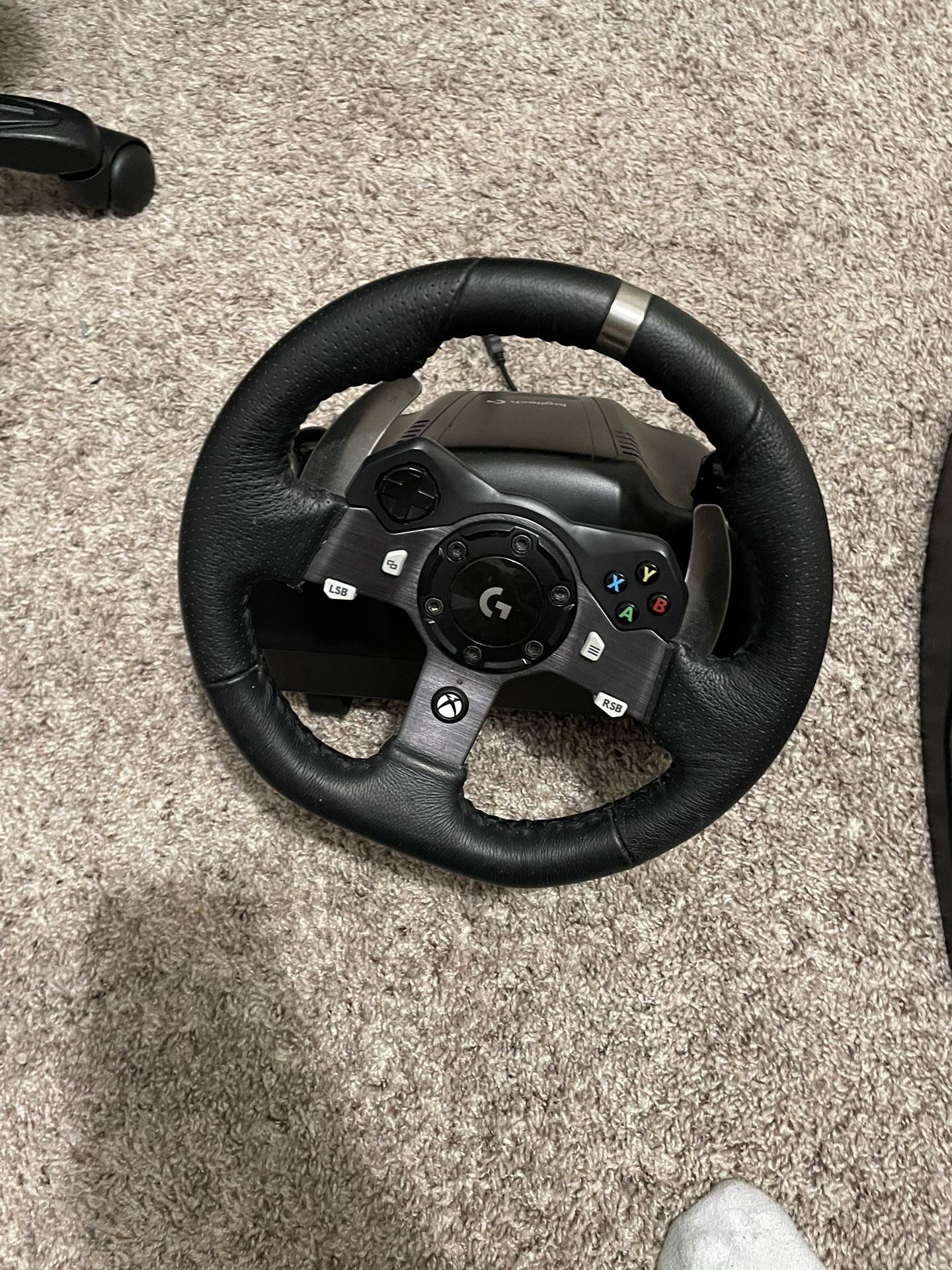 Logitech G920 Sim Racing Wheel+Pedal for Sale in Richmond, TX - OfferUp