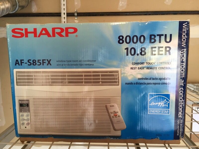 Sharp 8,000 BTU Window Air Conditioner for Sale in Kirkland, WA - OfferUp