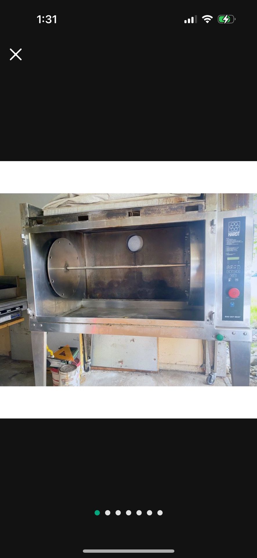 Hardt Inferno-3500 40 Bird Commercial Propane Gas Chicken Rotisserie ...