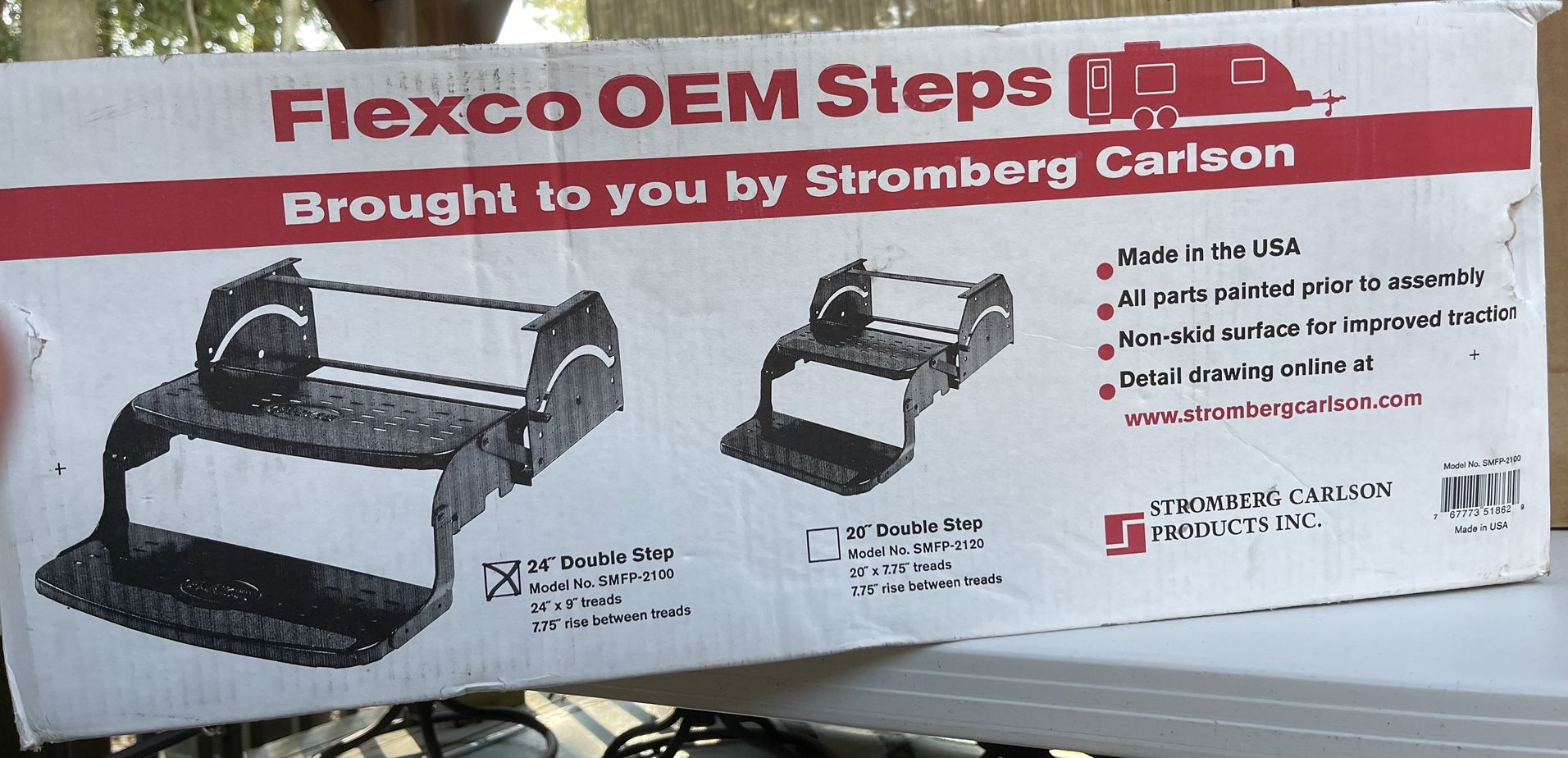 Flexco OEM Double Step steps for RV/camper. for Sale in Arlington, WA - OfferUp