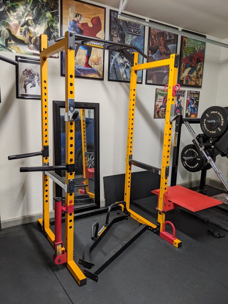 Powertec fitness power rack home gym equipment for Sale in Las Vegas ...