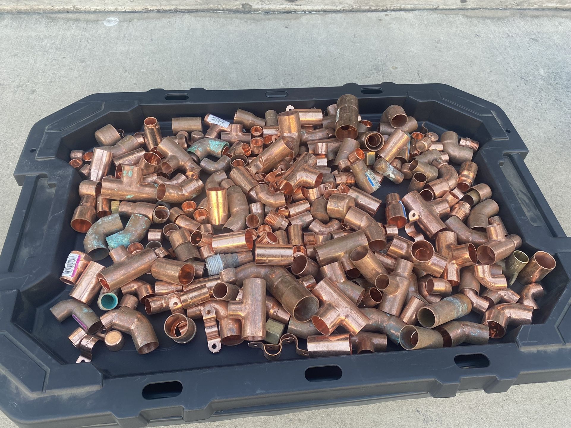 Copper Corners, Adapters, Extensions Etc. Plumbing / Construction for ...