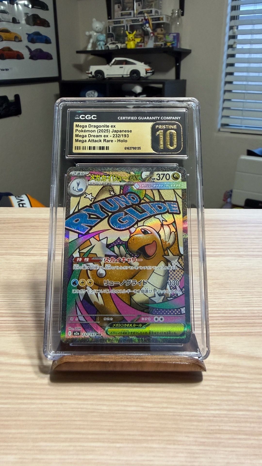 CGC Pristine 10 Mega Dragonite ex 232/193 Mega Dream ex Gold Label for ...