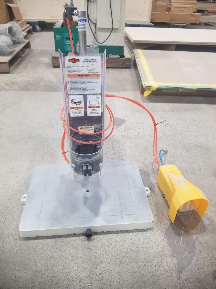 Shop Fox W1736 Overarm Router for Sale in Woodinville, WA - OfferUp