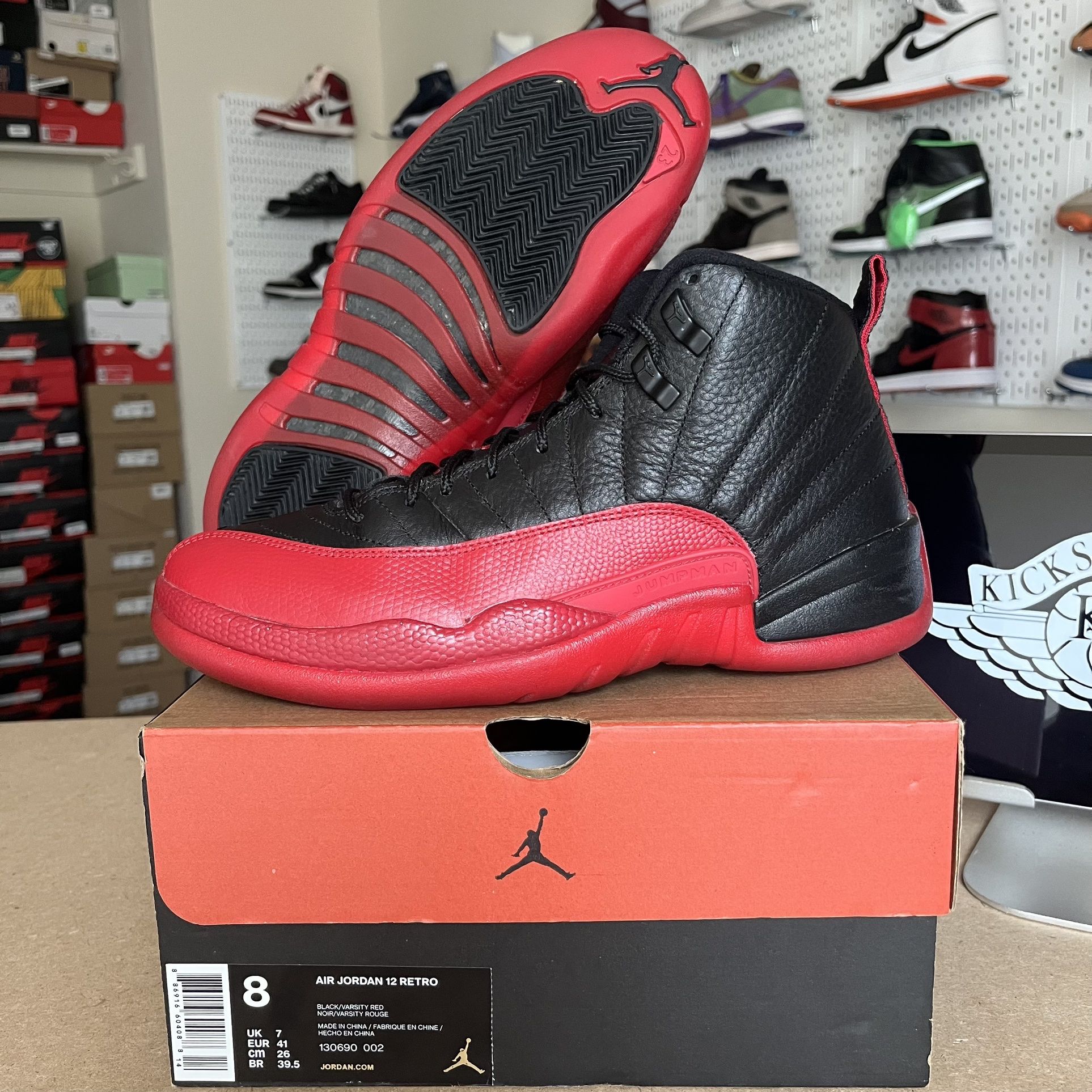 Jordan 12 Flu Game