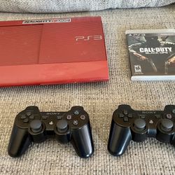 Playstation 3 Super Slim Red