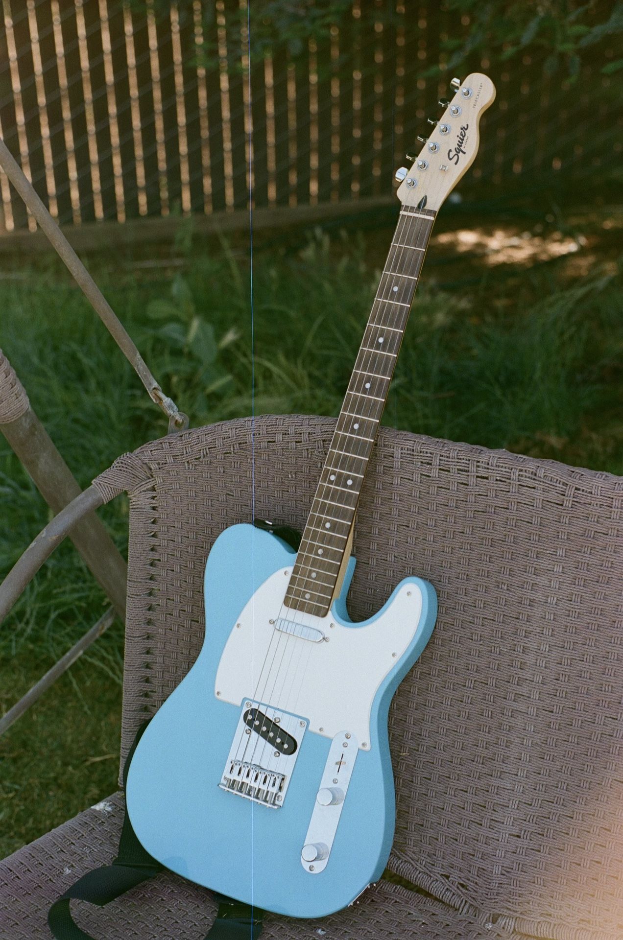 Fender Telecaster - Baby Blue (Squier) w/ Case for Sale in Fresno, CA ...