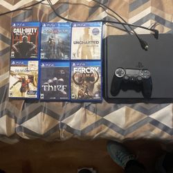 PS4 Slim 1TB Comes With 6 Games and Controller BLACK FRIDAY DEAL for Sale in Pittsburg CA OfferUp