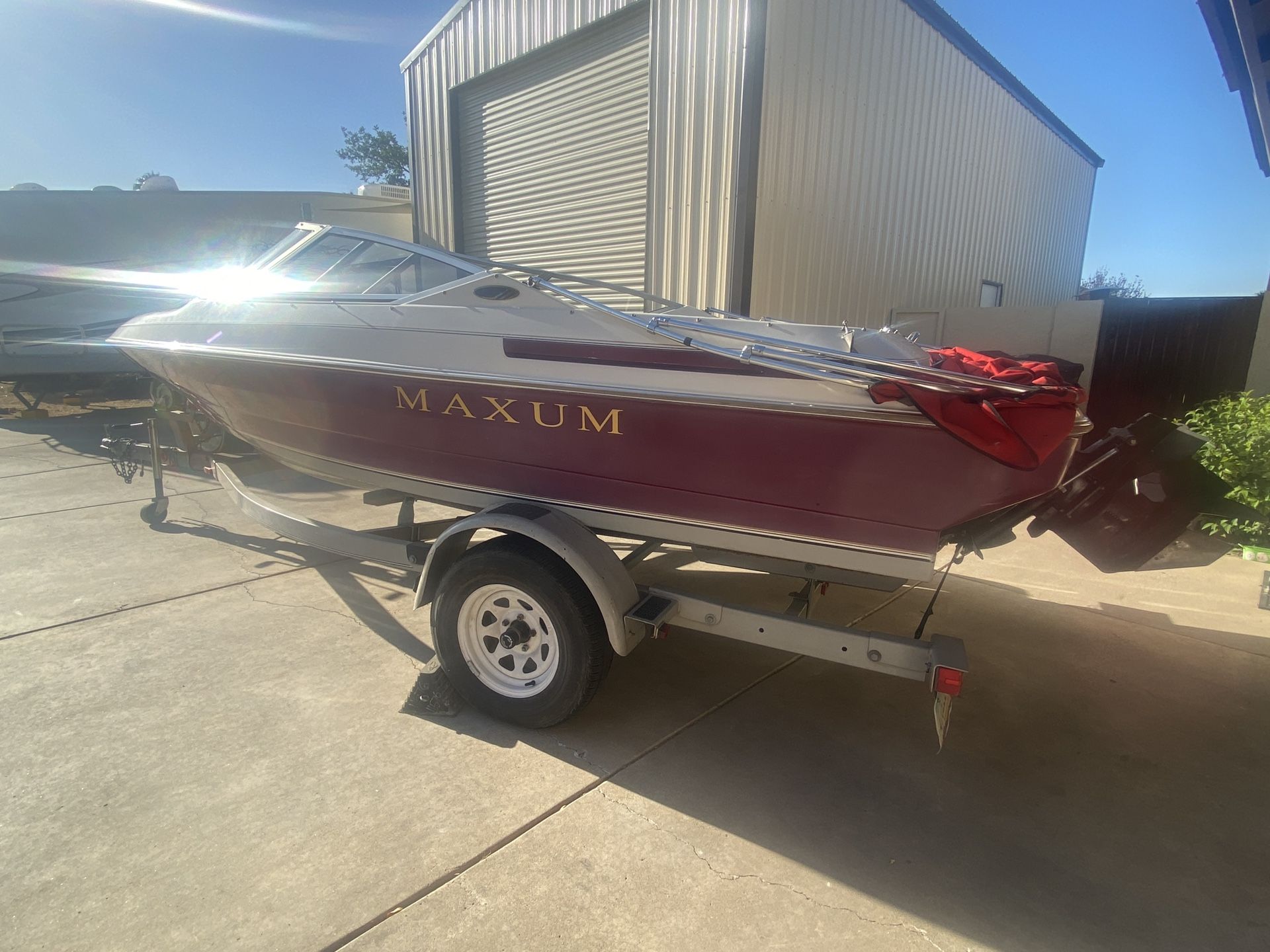 17ft Maxum Boat for Sale in Glendale, AZ - OfferUp