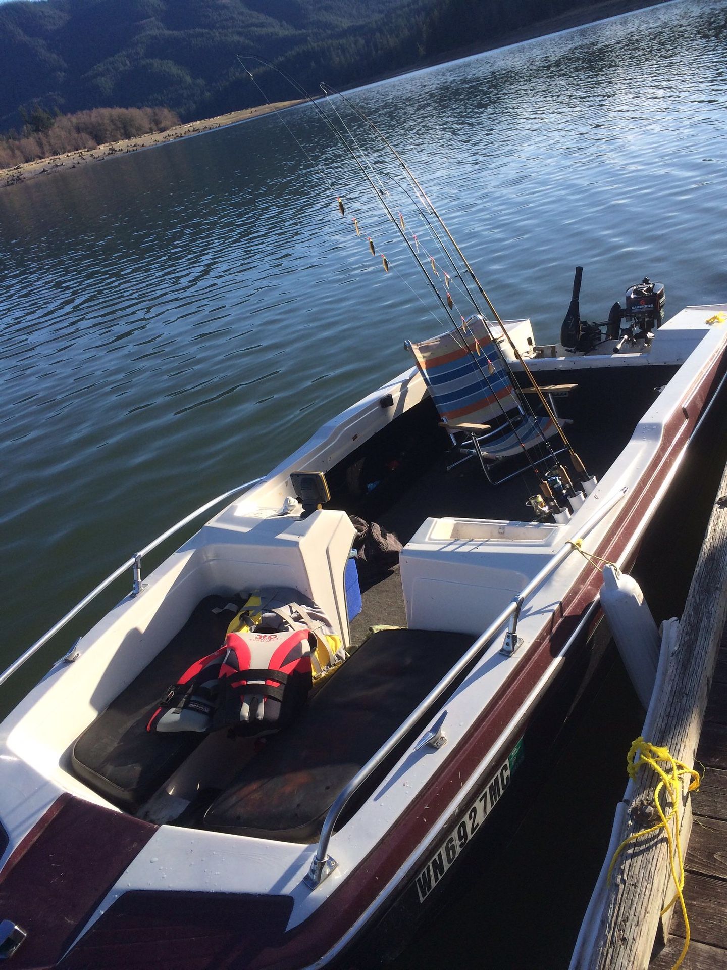 15 foot tri hull trolling boat CATCHES FISH for Sale in Eatonville, WA ...
