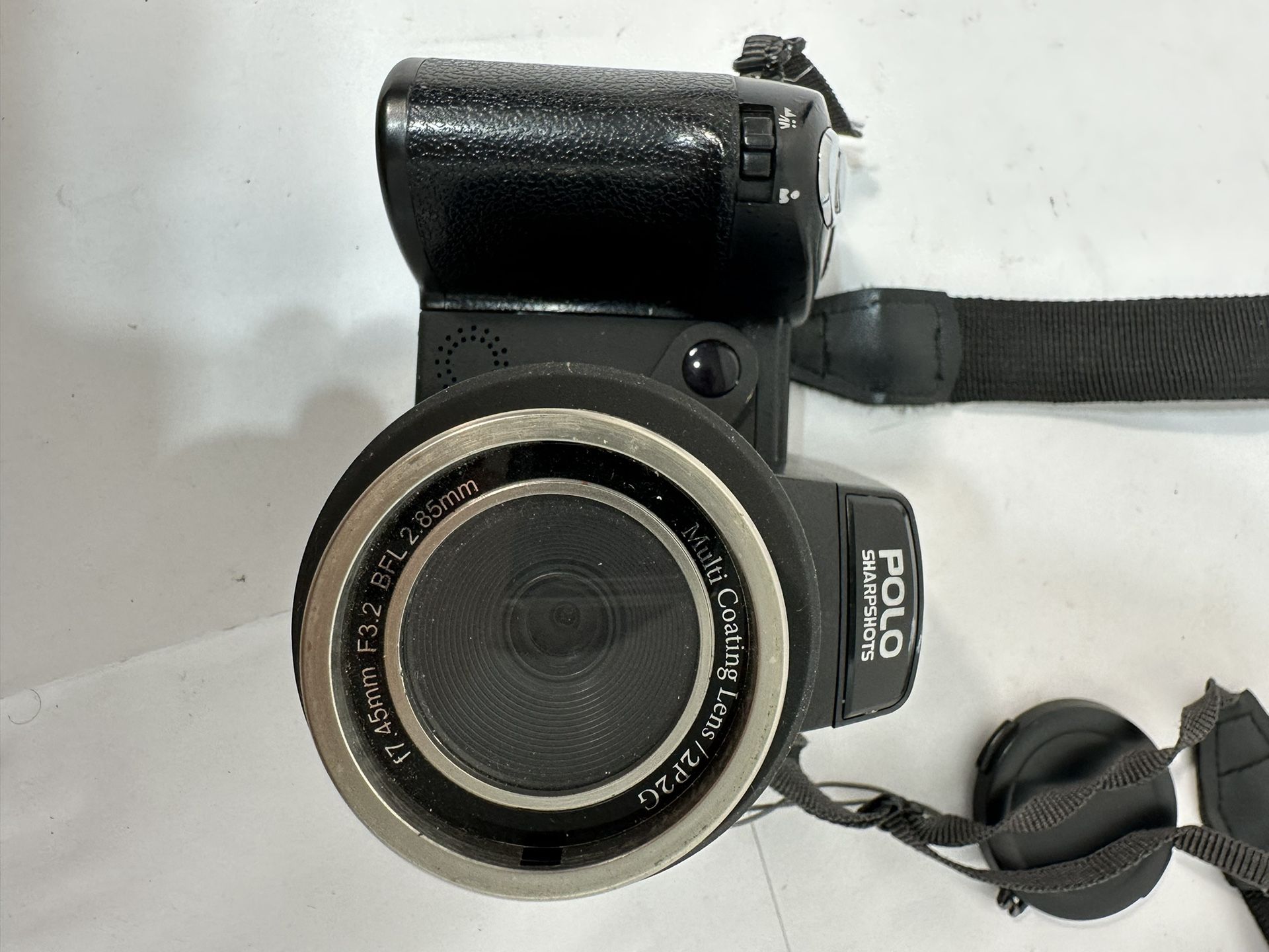 Polo Sharpshots D3000 HD Camcorder Camera +Canon EW-83E/Lens +OSTL 21X ...