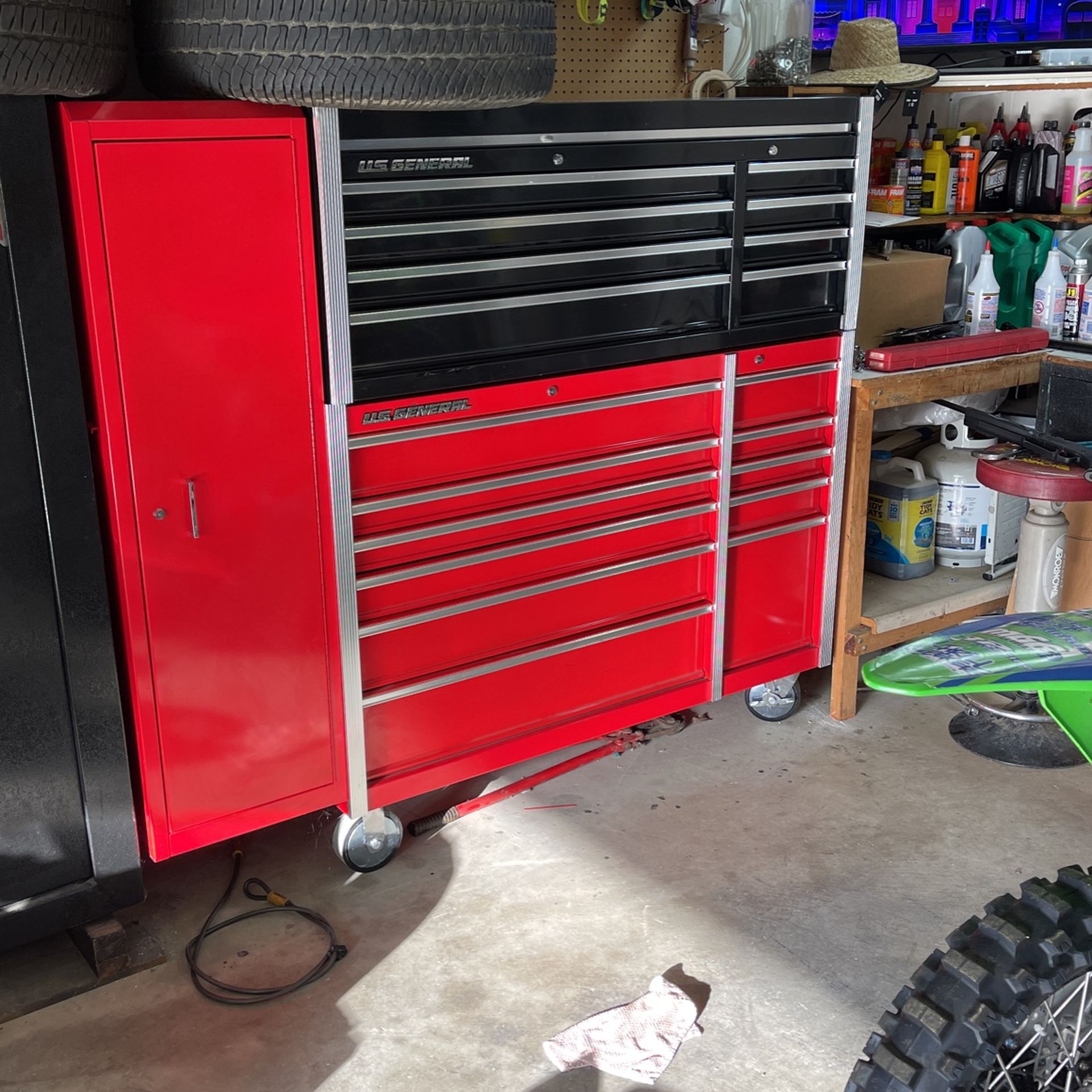 Tool Box Rollaway Us General Like Snap On Trade ? for Sale in Corona ...