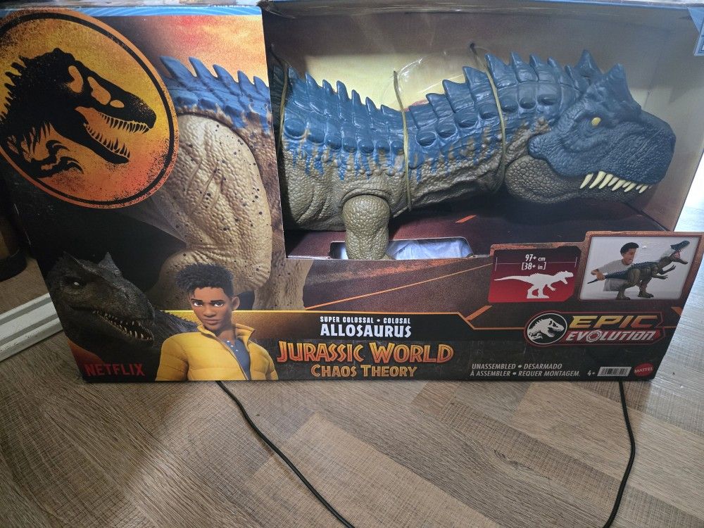 Jurassic World Colossal Allosaurus Brand New In Box for Sale in Anaheim ...