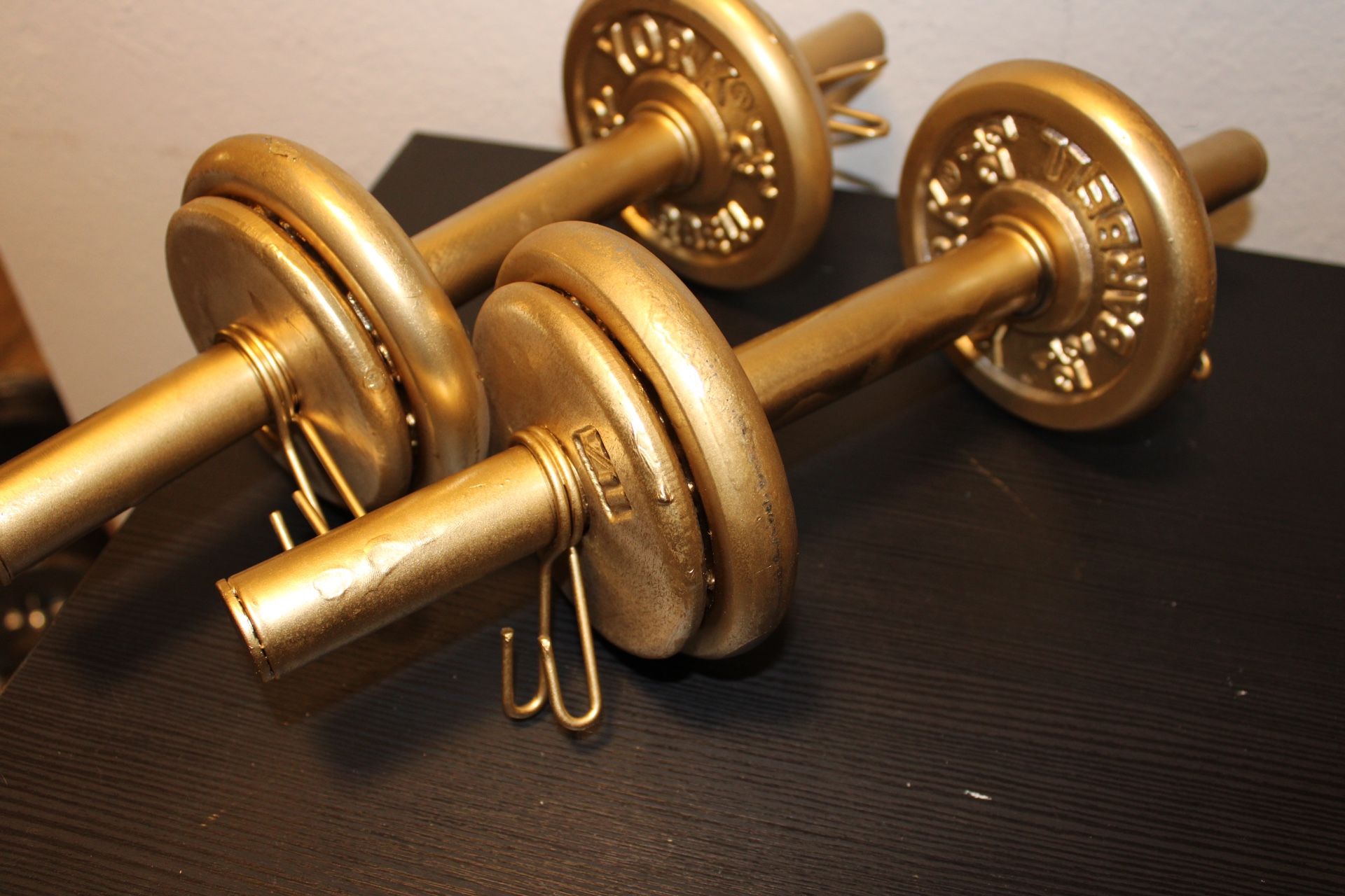Golden York Barbell Set Weight 9 Pound Dumbbell Set for Sale in Seattle ...