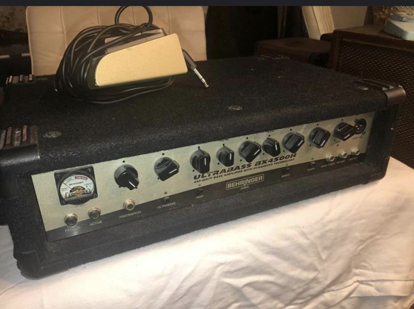 Behringer Bass amp head bx4500h for Sale in Fern Park, FL - OfferUp