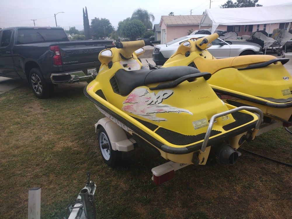 2 96 SEADOO XP800 CC RUNNING CONDITION PRICE IS EACH SKI NO TRAILER ...