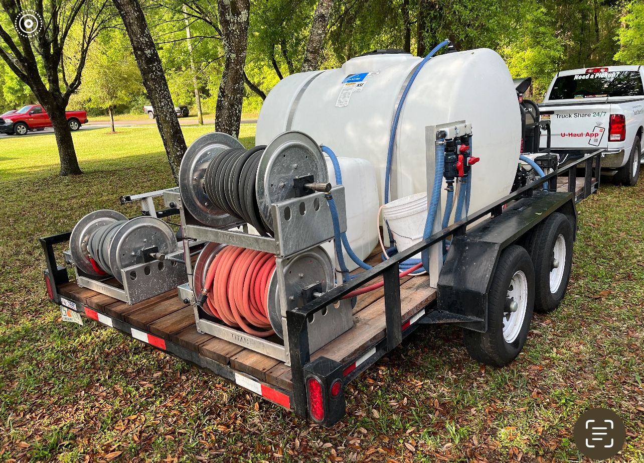 Commercial Grade Pressure Washing Equipment includes trailer for Sale ...