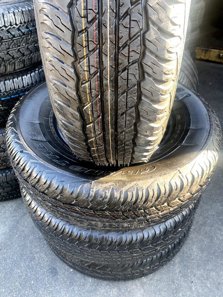 245/75/16 DUNLOP GOOD USED TIRES 95 %TREAD LIFE 280 PRICE INCLUDES ...